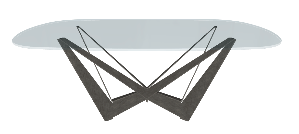 Skorpio Dining Table - 78" – Anima Domus Outlet